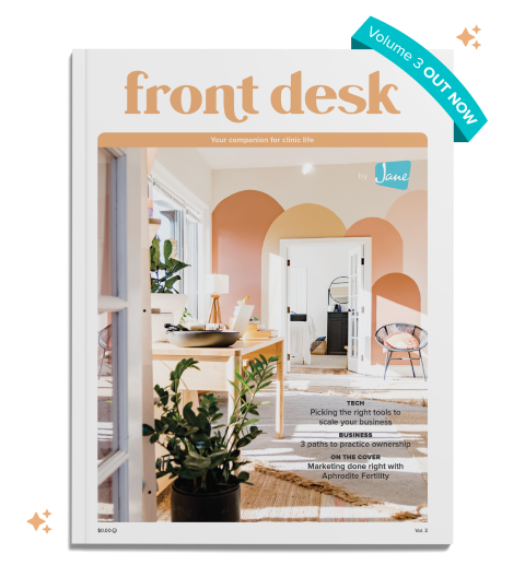 Front Desk Jane - Jane App