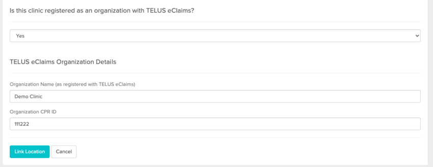 TELUS eClaims - Setting Up Your TELUS eClaims Integration - Jane App