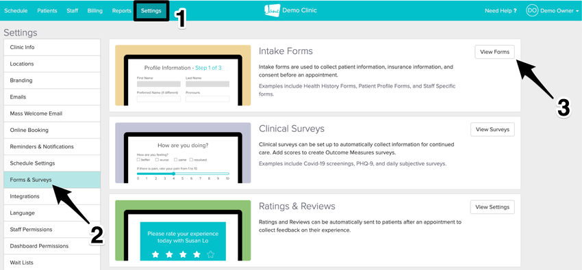 All About Intake Forms - Jane App