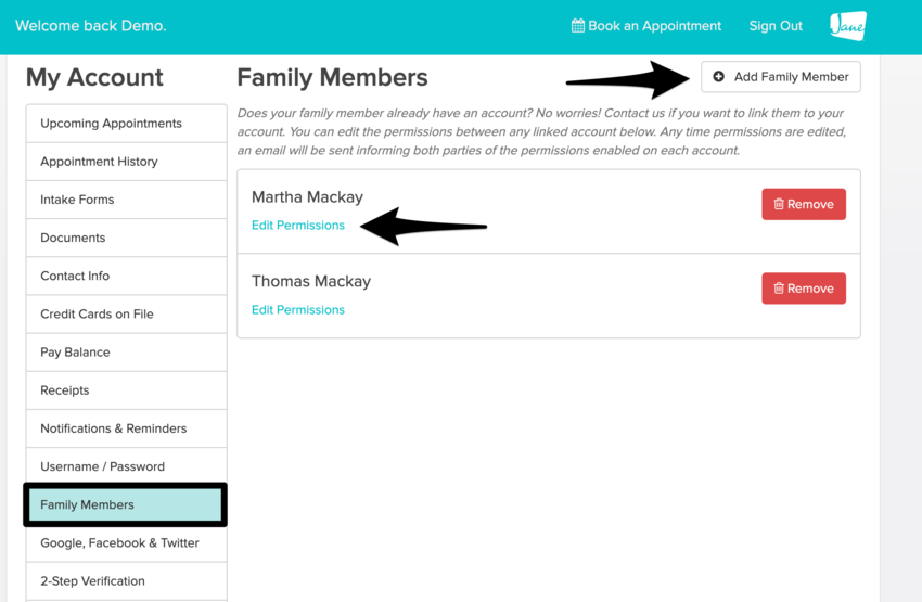 Family Profiles - Managing Family Members from the Patient Profile ...