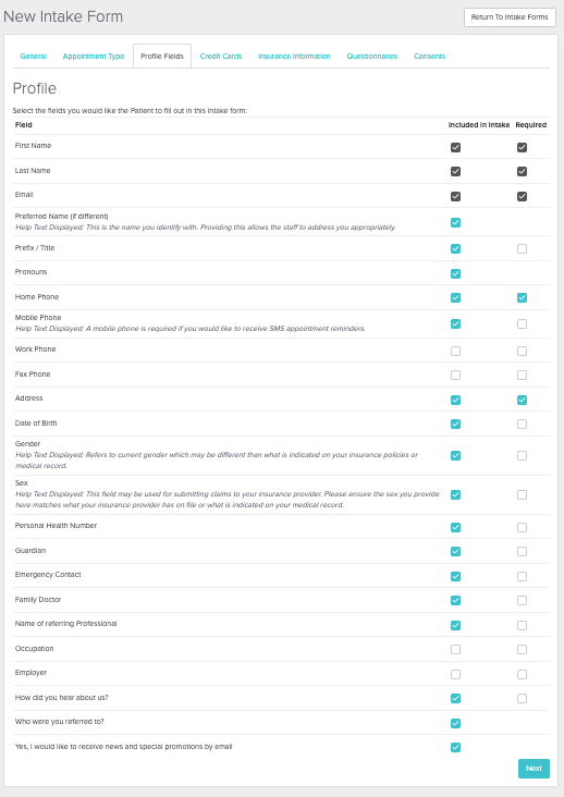 All About Intake Forms - Jane App