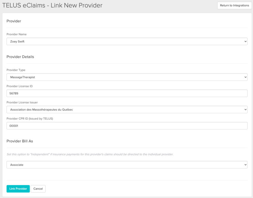 TELUS eClaims - Setting Up Your TELUS eClaims Integration - Jane App