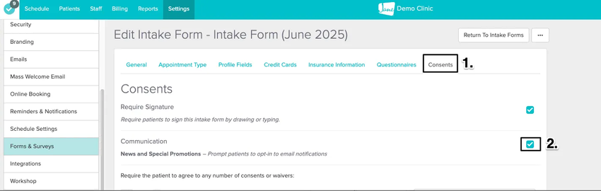 Intake Form FAQ - Jane App