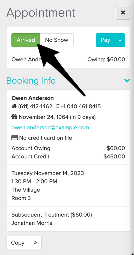 Booking, Changing or Moving an Appointment (Staff) - Jane App