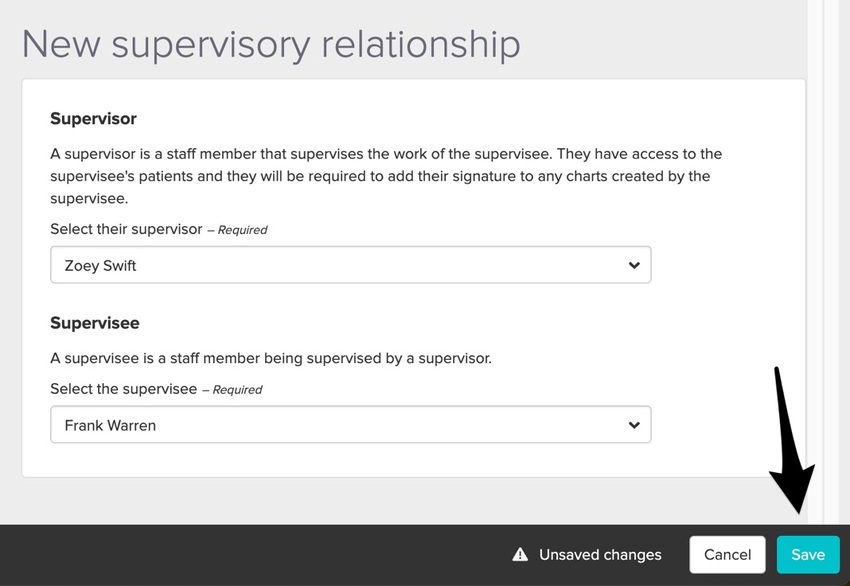 Supervision - Jane App