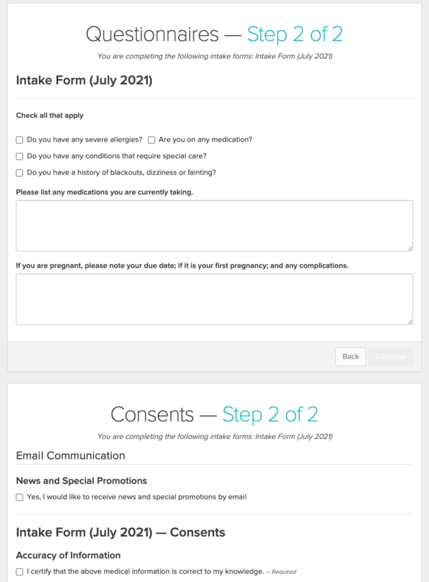 All About Intake Forms - Jane App